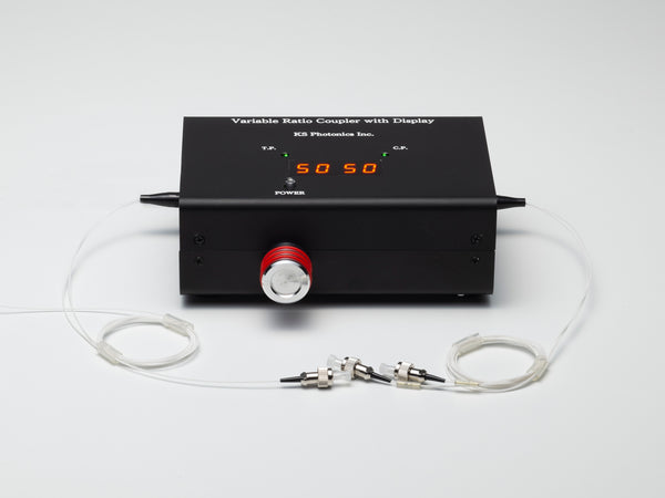 VARIABLE RATIO COUPLER WITH DISPLAY - KS Photonics Inc.