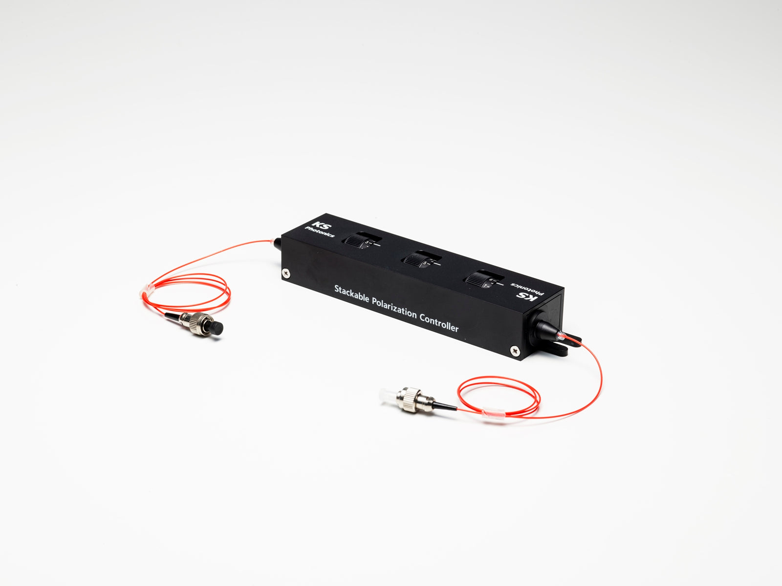 Stackable Three Paddle Type Polarization Controller - KS Photonics Inc.